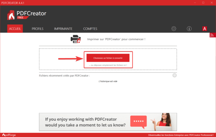 Fusionner des fichiers en PDF avec PDFCreator - Lecoindunet