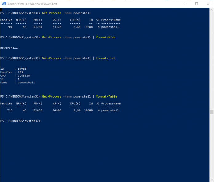 Comment ouvrir et utiliser PowerShell avec Windows 10 - Lecoindunet