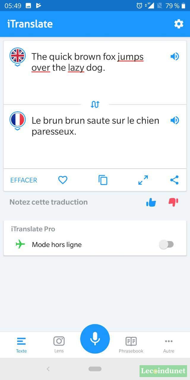 6 applications de traduction pour vos vacances - Lecoindunet