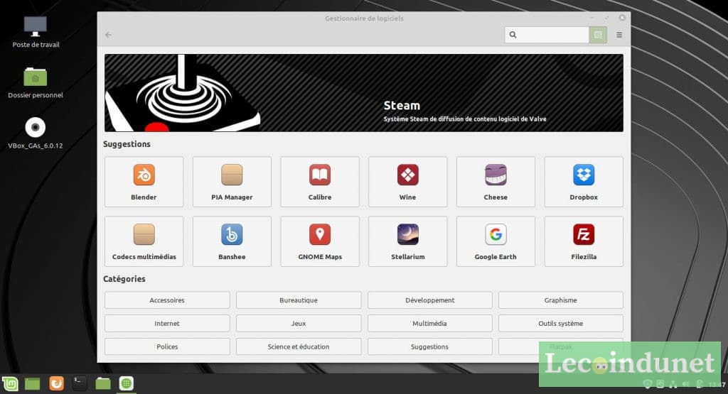 Installer des logiciels et les mettre à jour sous Linux Mint - Lecoindunet
