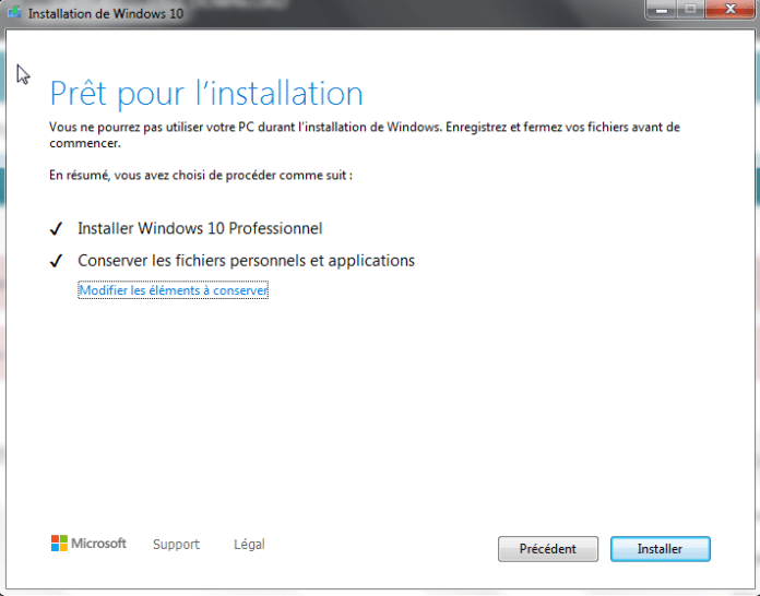 Comment faire la migration Windows 10 gratuitement - Lecoindunet