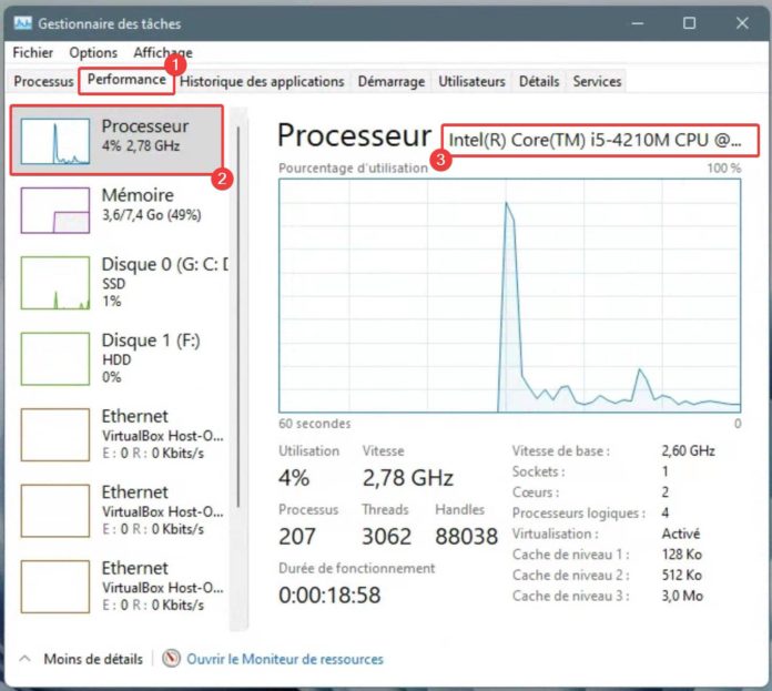 Identifier le processeur (CPU) installé dans mon PC - Lecoindunet
