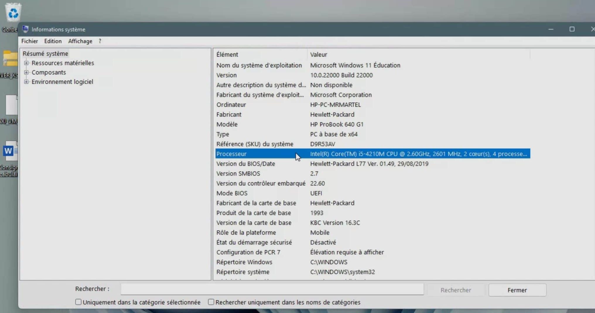 Identifier le processeur (CPU) installé dans mon PC - Lecoindunet