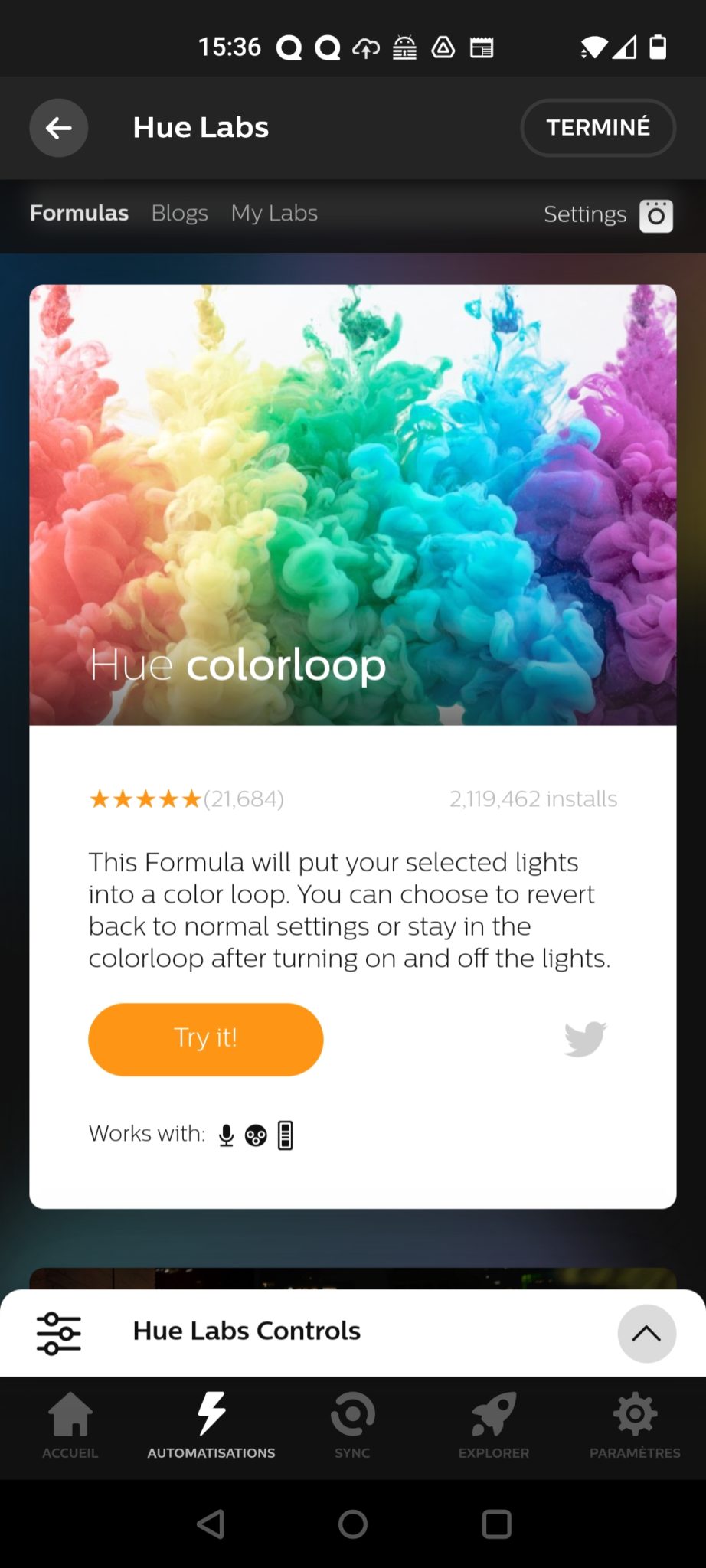 Changer automatiquement les couleurs sur Philips Hue - Lecoindunet