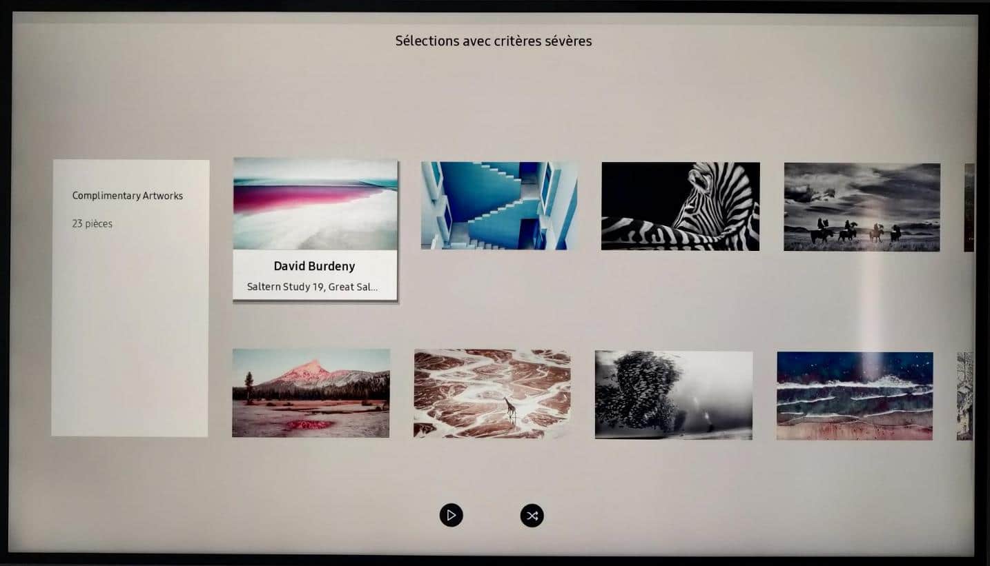 Mettre des tableaux gratuits sur le mode Art The Frame Samsung ...