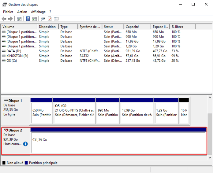 Monter une clé USB sur une VM Hyper-V - Lecoindunet