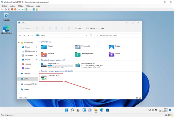 Monter une clé USB sur une VM Hyper-V - Lecoindunet