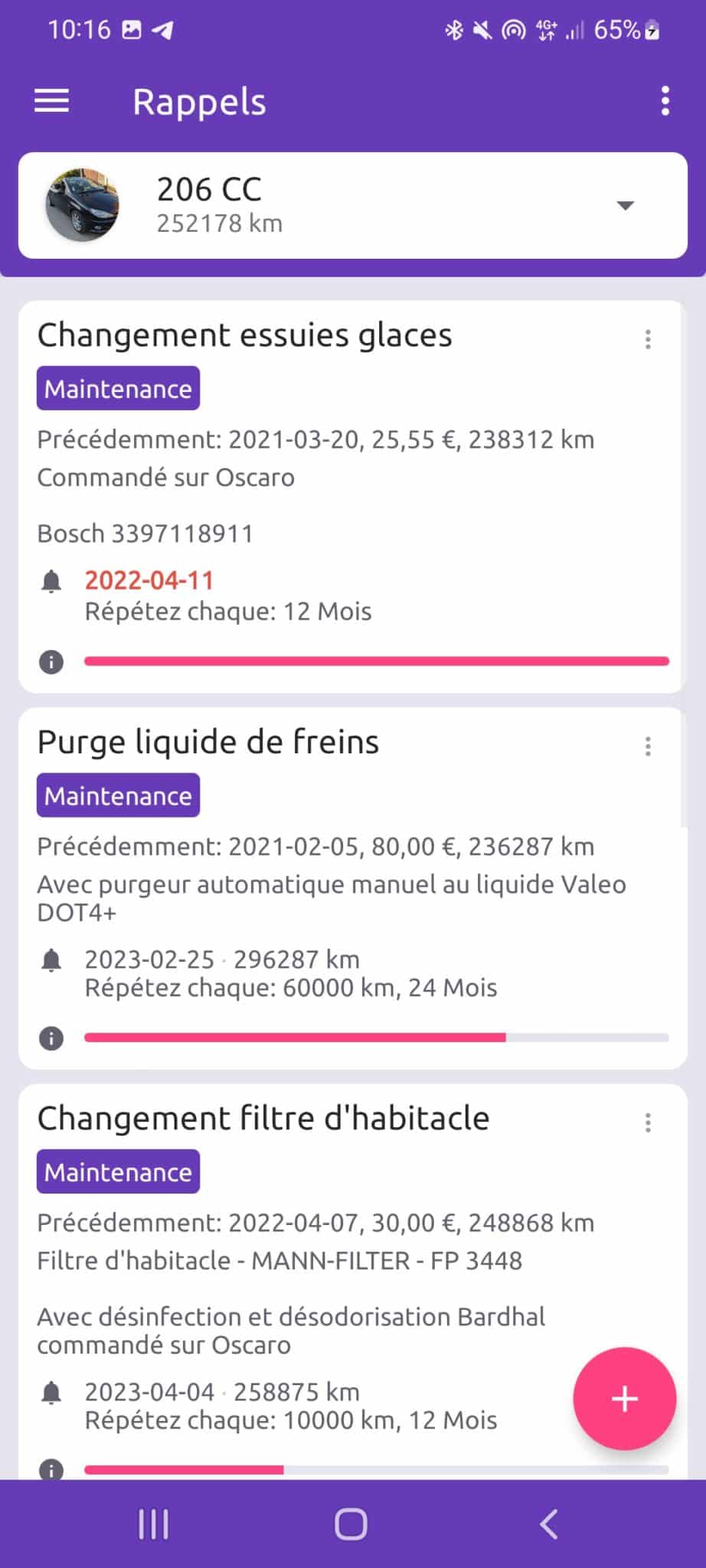 Fuelio : une app pour suivre les dépenses de votre véhicule - Lecoindunet