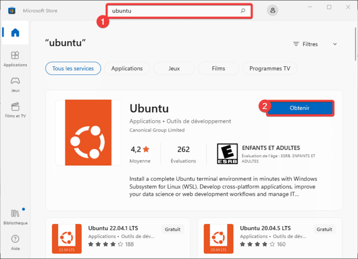 Installer une application Linux GUI sur Windows - Lecoindunet