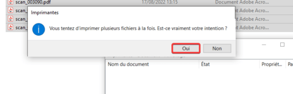 Comment imprimer plusieurs fichiers en une fois ? - Lecoindunet