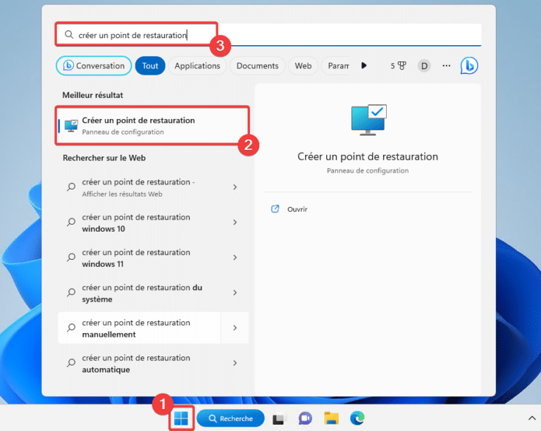 Point de restauration Windows : tout ce qu’il faut savoir - Lecoindunet