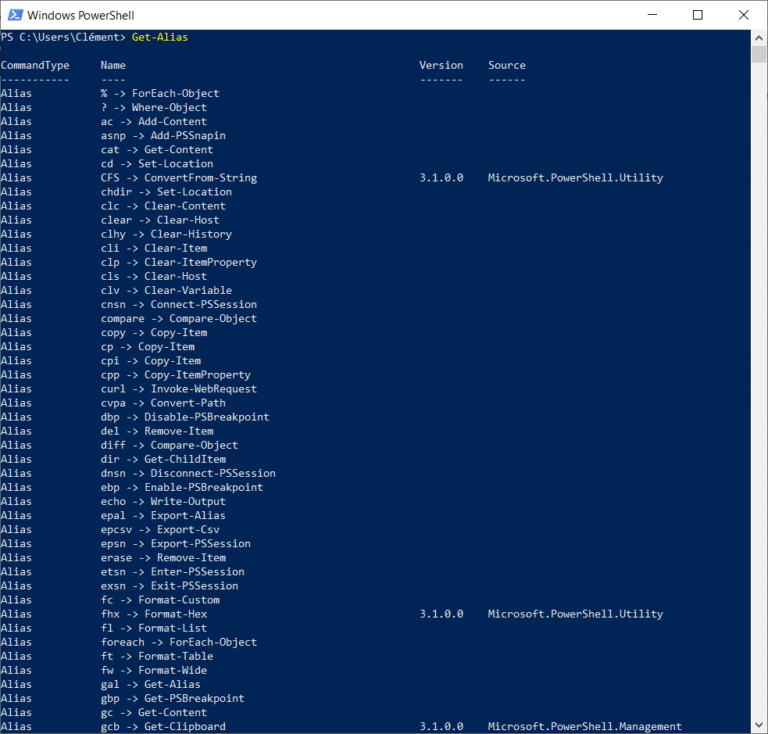 Créer votre premier script PowerShell - Lecoindunet