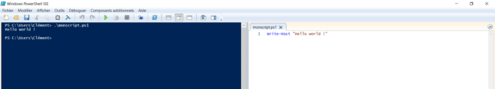 Créer votre premier script PowerShell - Lecoindunet