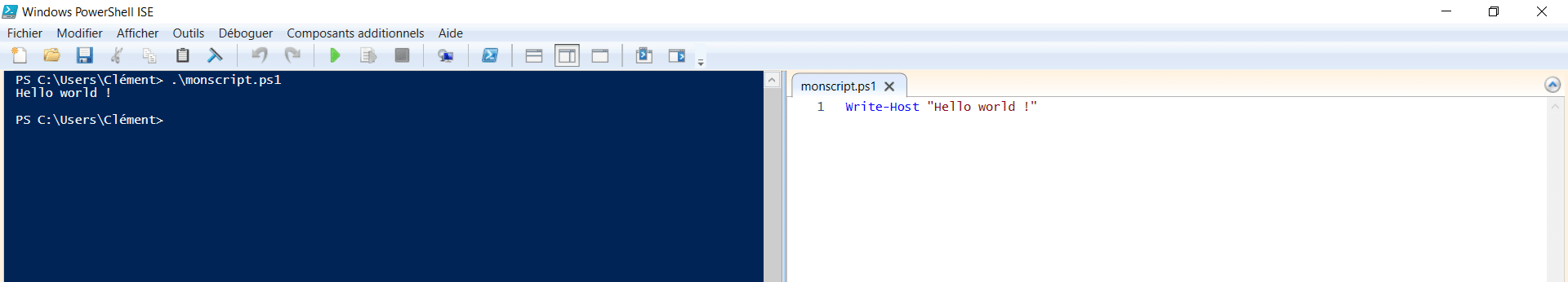 Créer Votre Premier Script Powershell Lecoindunet