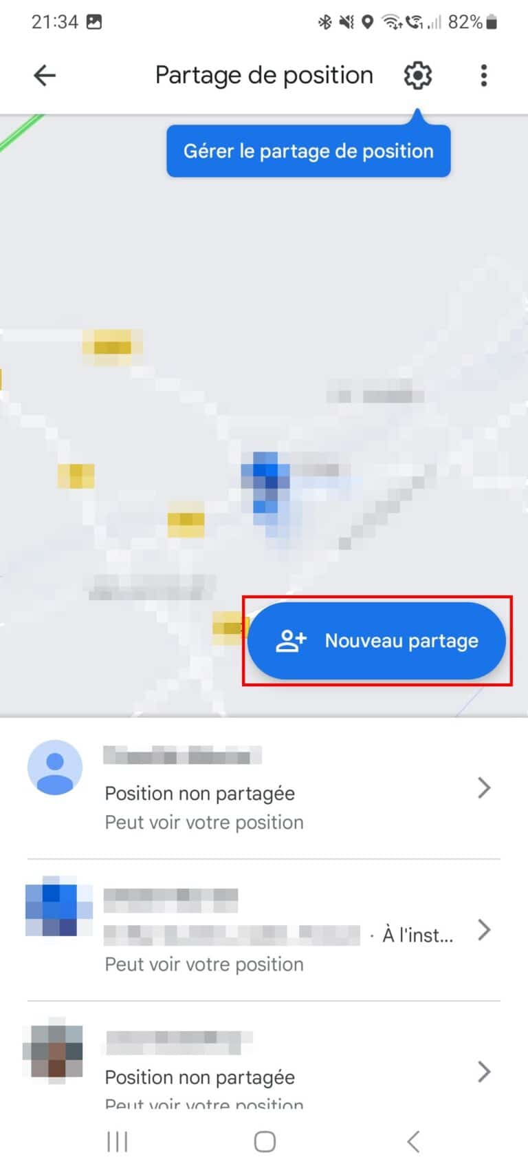 Partager sa position sur Android et iOS : 8 méthodes - Lecoindunet