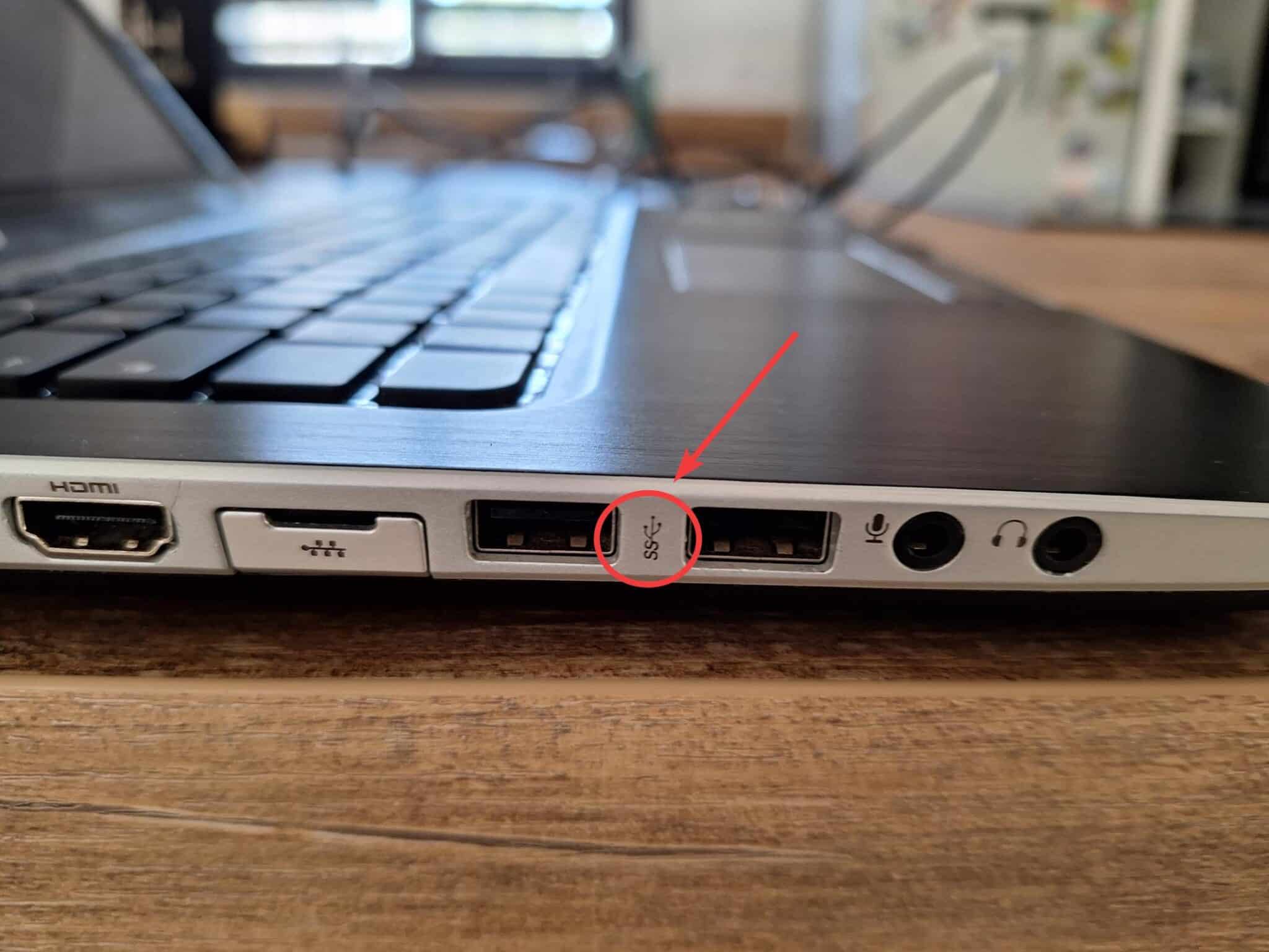 Vérifier qu'un périphérique fonctionne bien en USB 3.0 - Lecoindunet