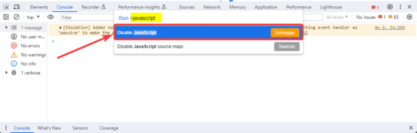 Désactiver JavaScript sur Chrome, Edge, Firefox - Lecoindunet
