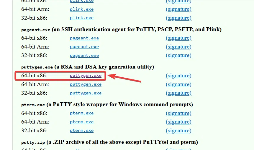 Générer une clé SSH privée et publique avec PuTTY - Lecoindunet