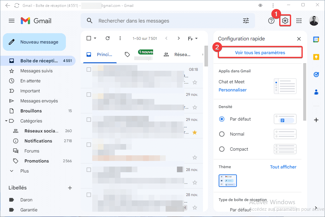 Installer Gmail comme application de bureau sur Windows et Mac - Lecoindunet