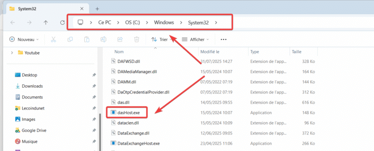 Device Association Framework Provider Host (dasHost.exe) : c'est quoi ...