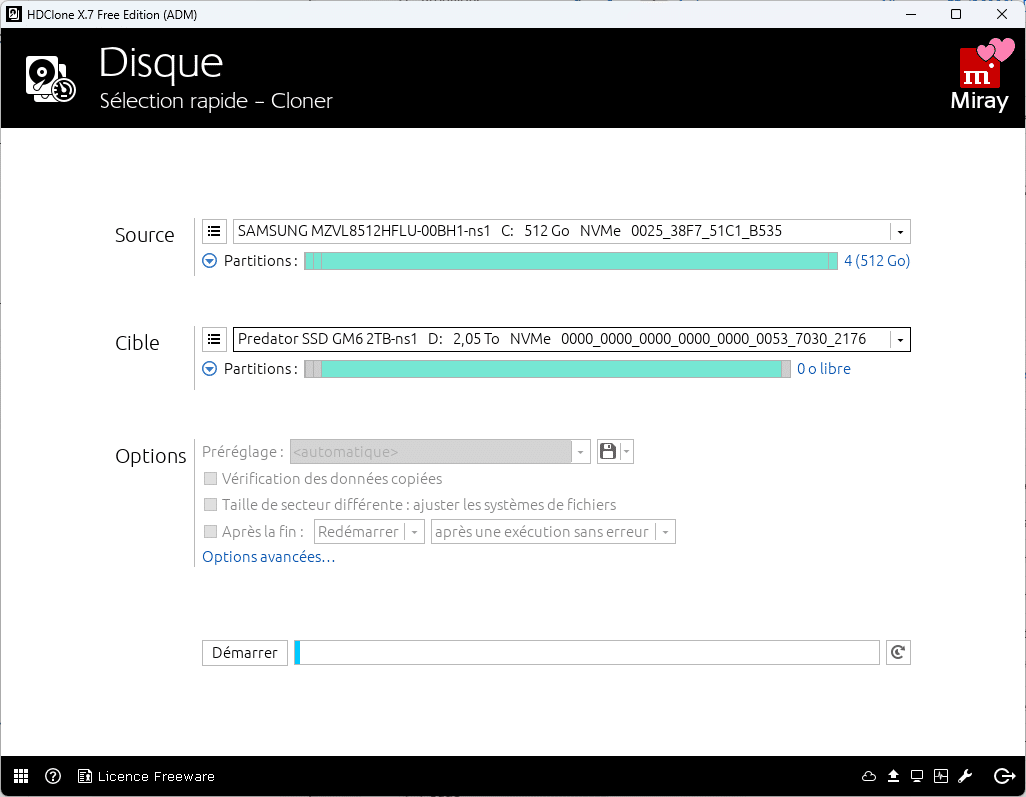 15 logiciels gratuits pour cloner un disque dur/SSD en 2026 - Lecoindunet